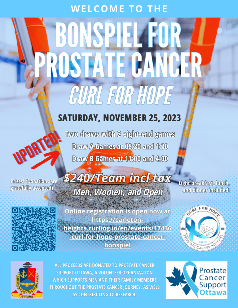 Prostate Cancer Bonspiel – Carleton Heights Curling Club